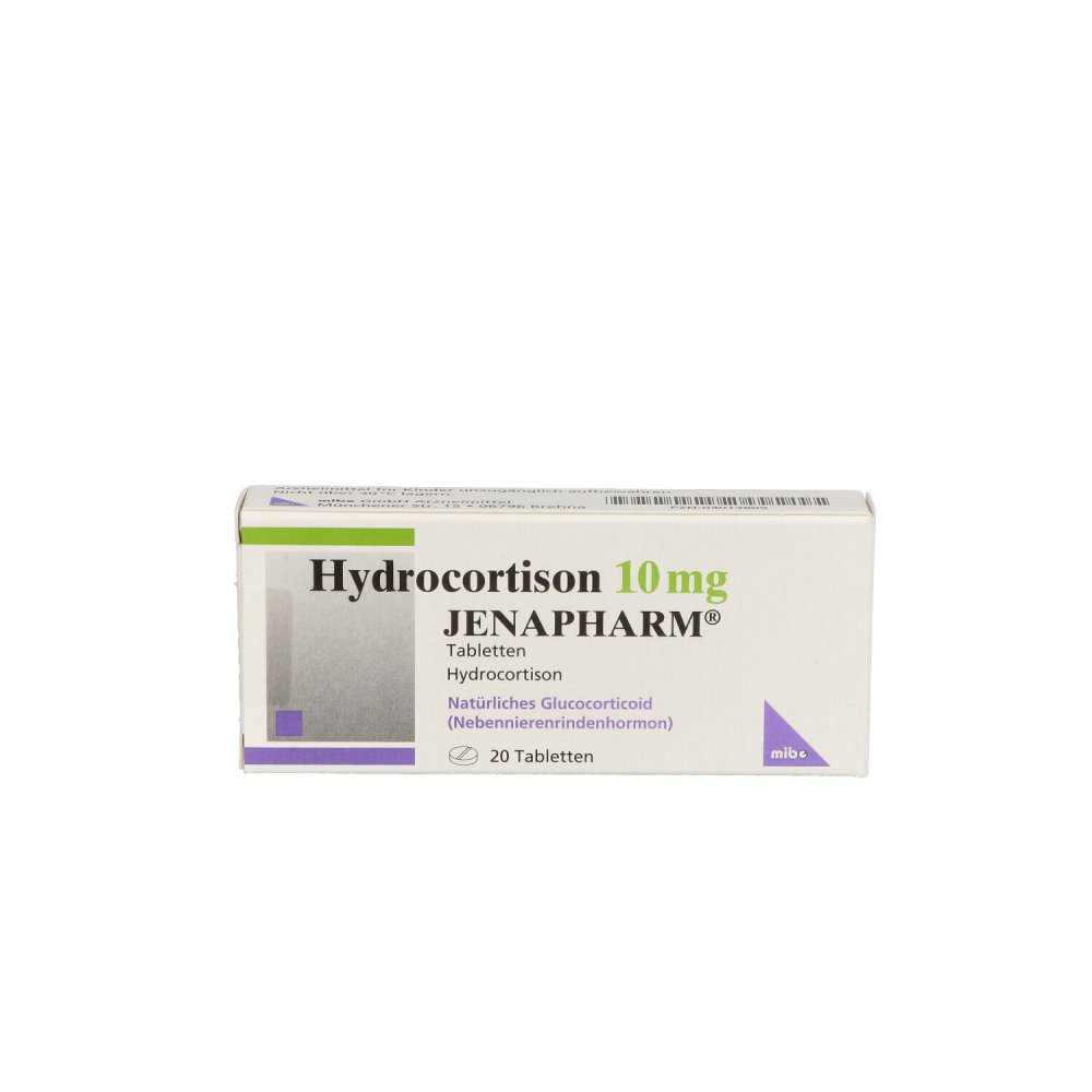 Hydrocortison 10 mg Jenapharm Tabletten 20 stk