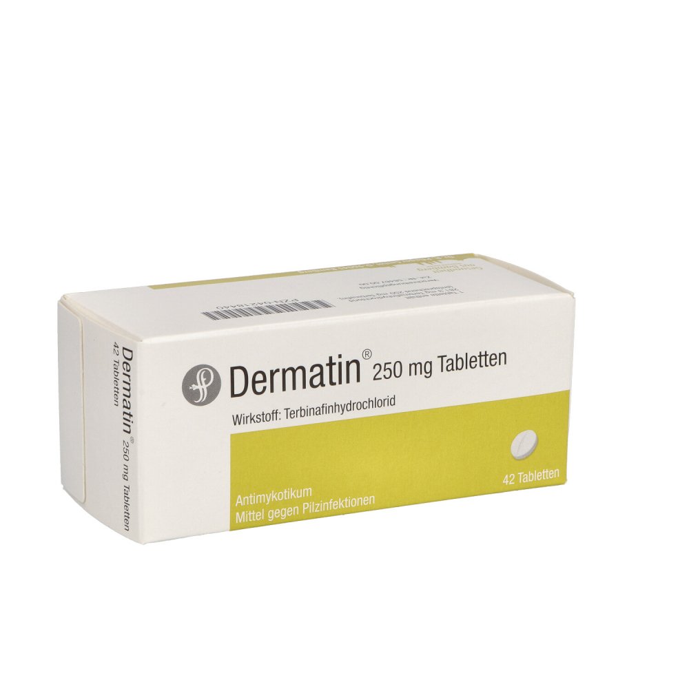 Dermatin 250mg 42 stk günstig in der Online Apotheke apo.com bestellen