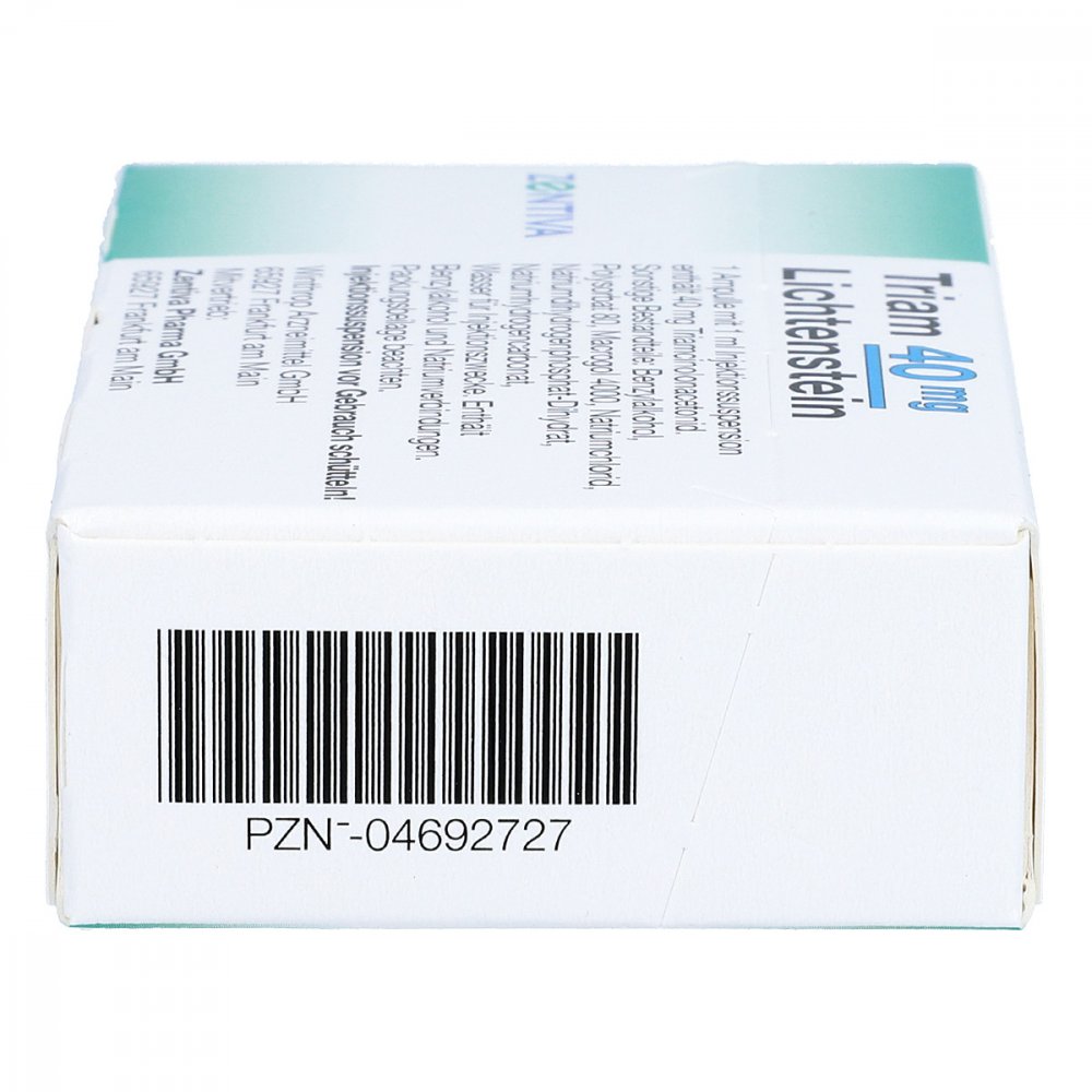 Triam 40 Lichtenstein Kristallsuspension Ampullen 5X1 ml