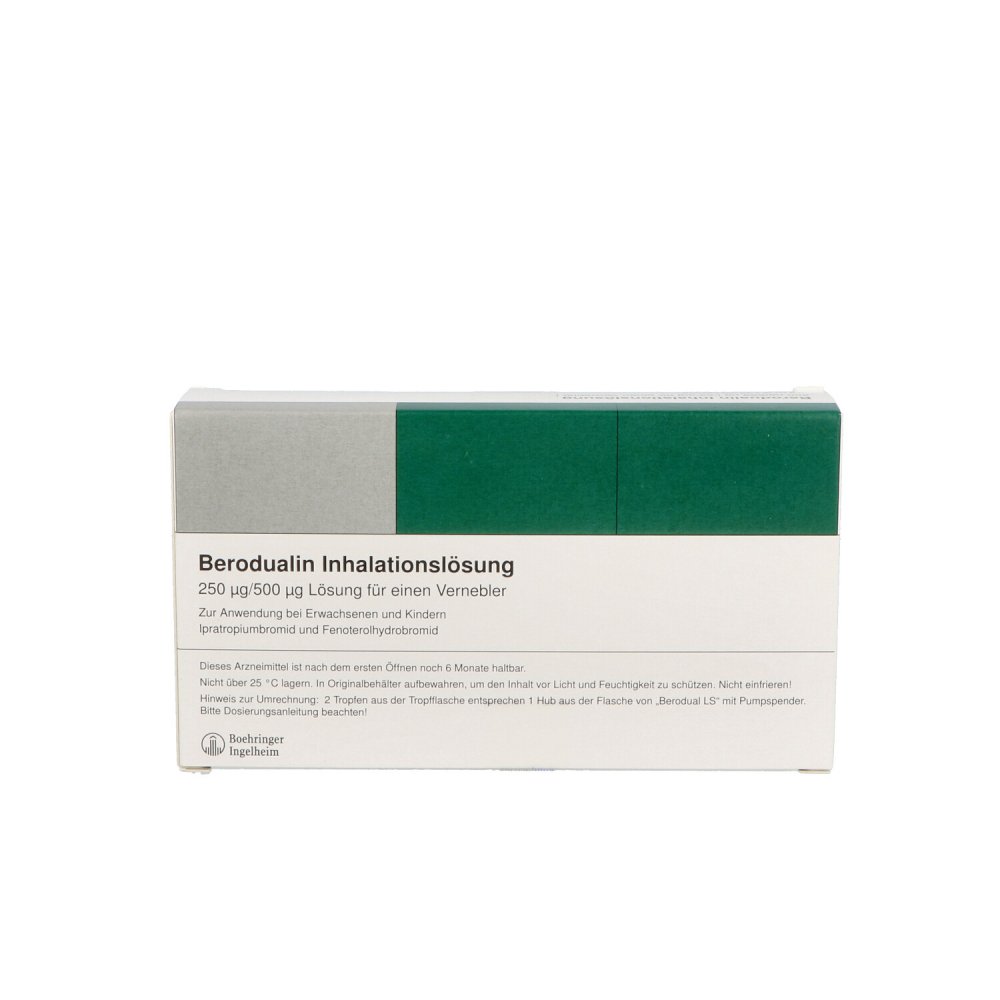 Berodual Inhalationslösung 5X20 ml günstig bei apo.com