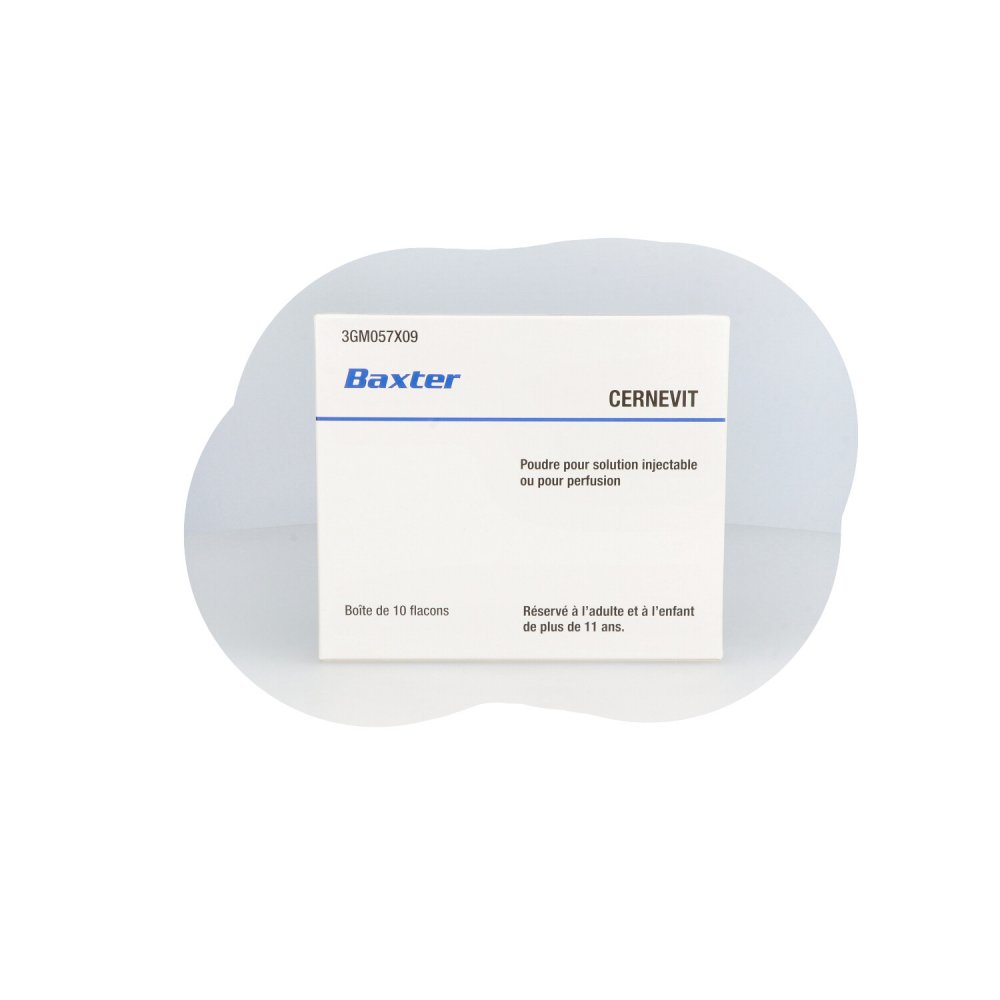 Cernevit 750 mg Pulver zur, zum Herst.e.Infusionslösg. 10 stk