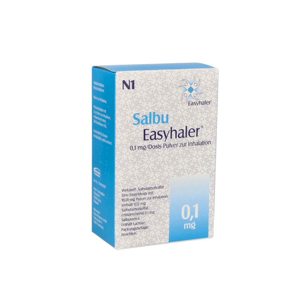 Salbu Easyhaler 0,1mg/Dosis 1 stk günstig bei apo.com