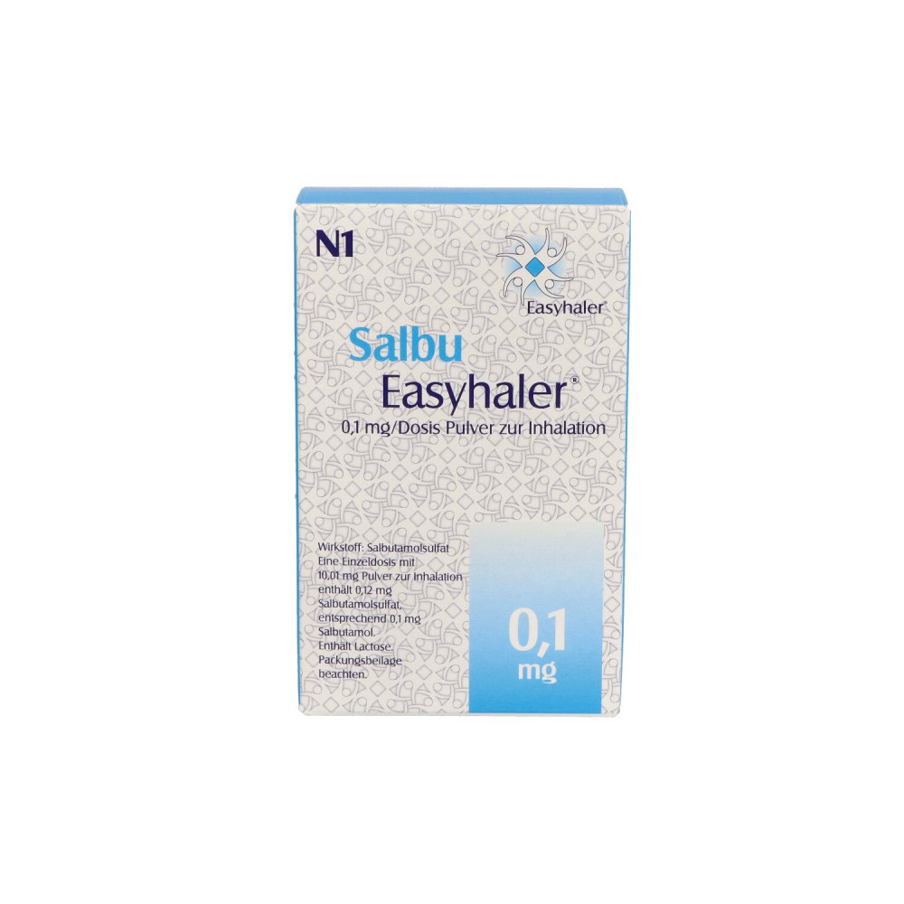 Salbu Easyhaler 0,1mg/Dosis 1 stk günstig bei apo.com