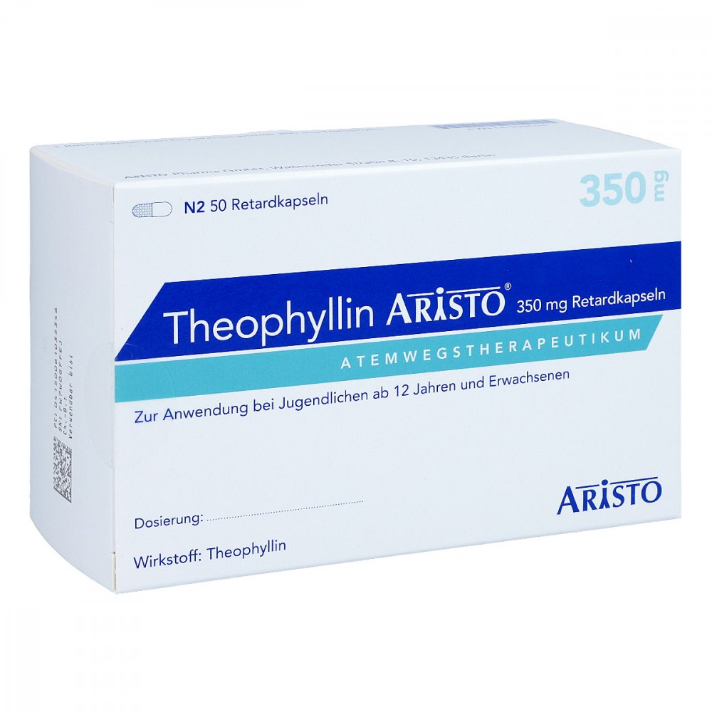Theophyllin Aristo 350mg 50 stk günstig bei apo.com