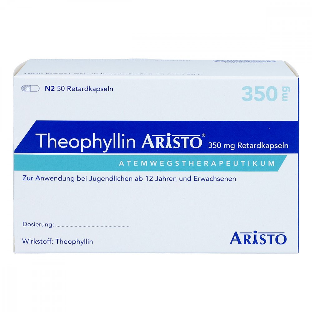 Theophyllin Aristo 350mg 50 stk günstig bei apo.com