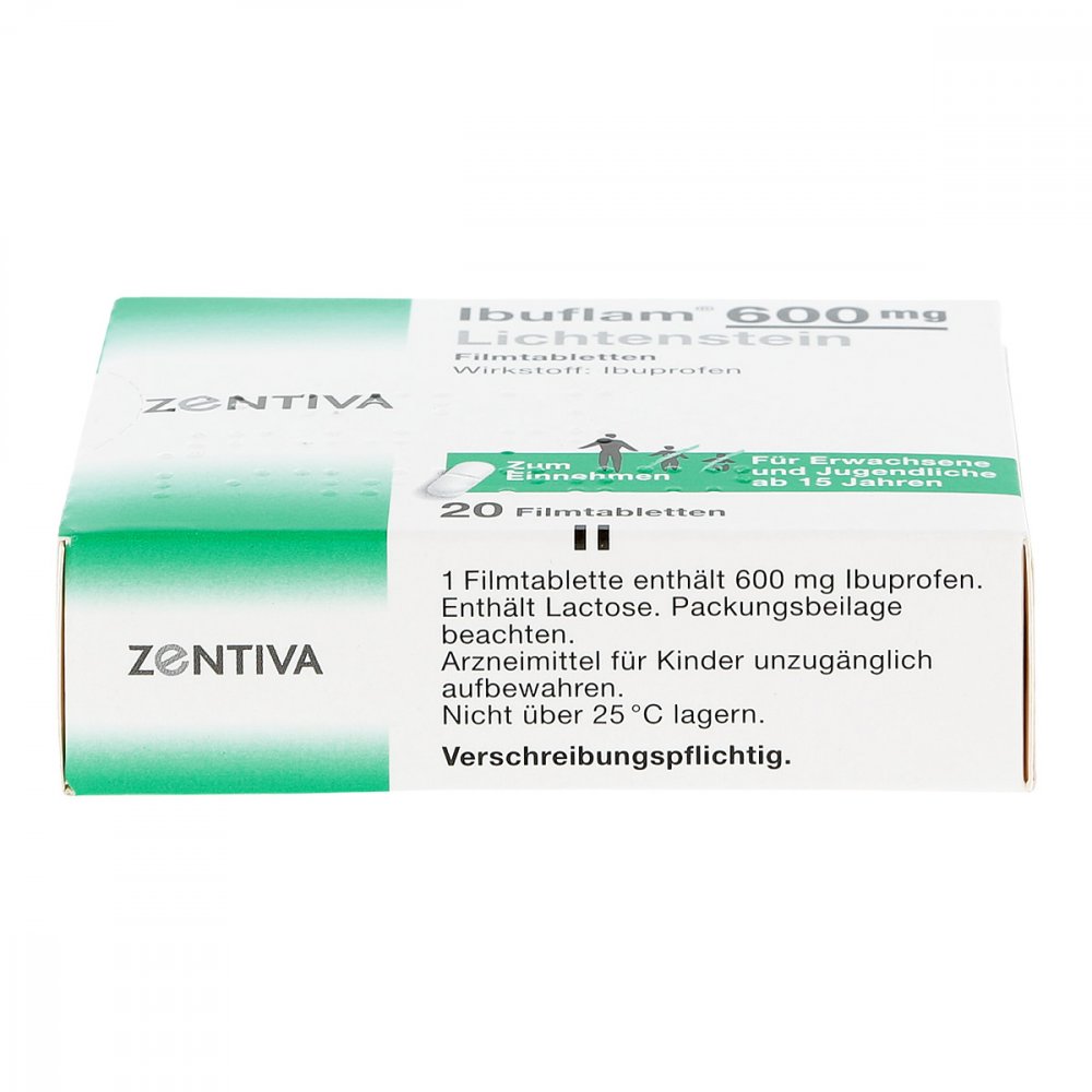 Ibuflam 600mg Lichtenstein 20 stk günstig bei apo.com