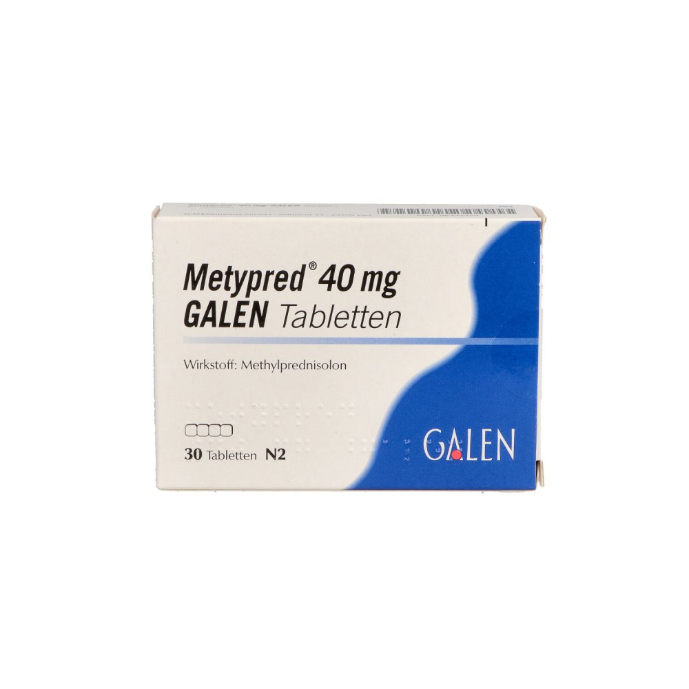 Metypred 40 mg Galen Tabletten 30 stk günstig bei apo.com