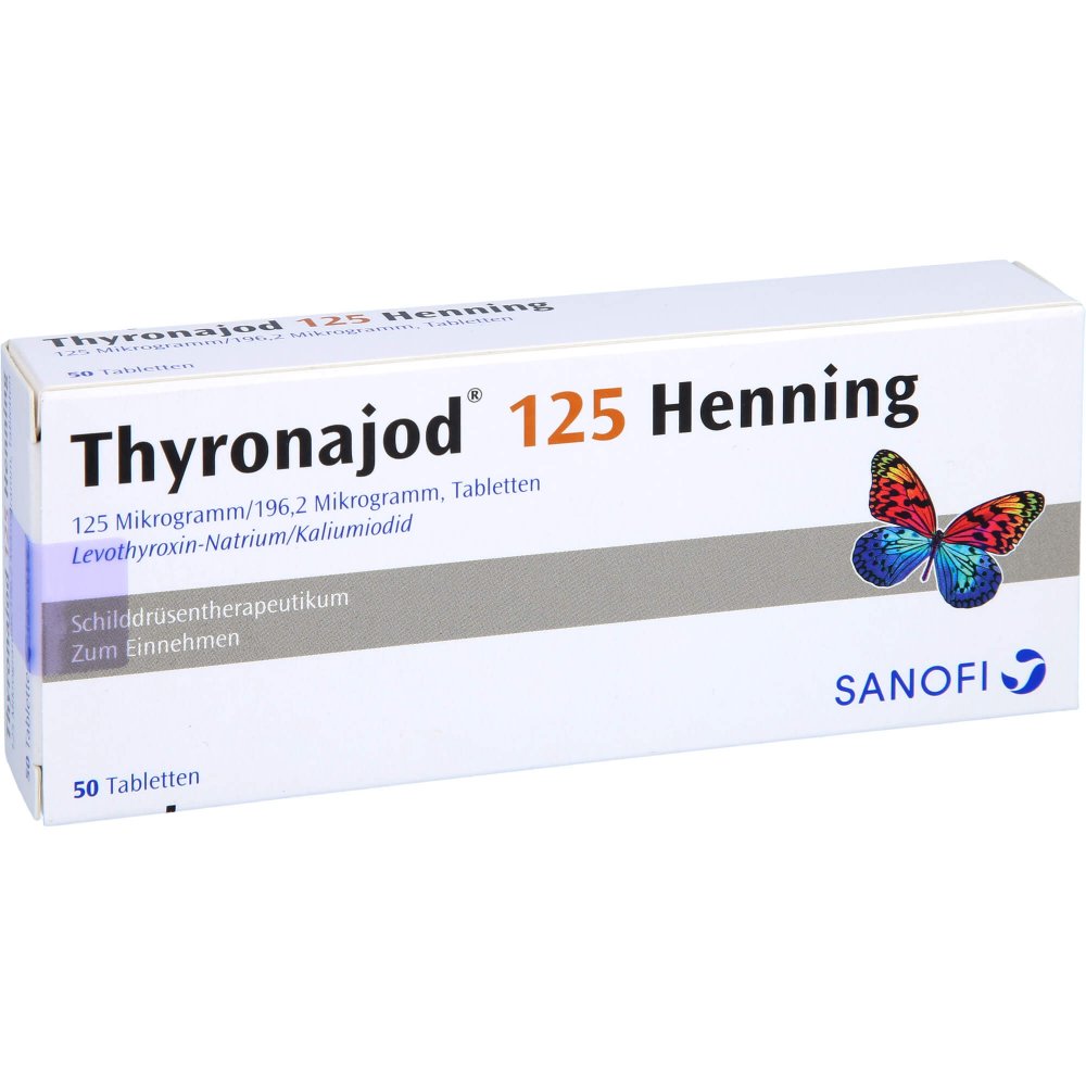 Thyronajod 125 Henning Tabletten 50 stk günstig bei apo.com