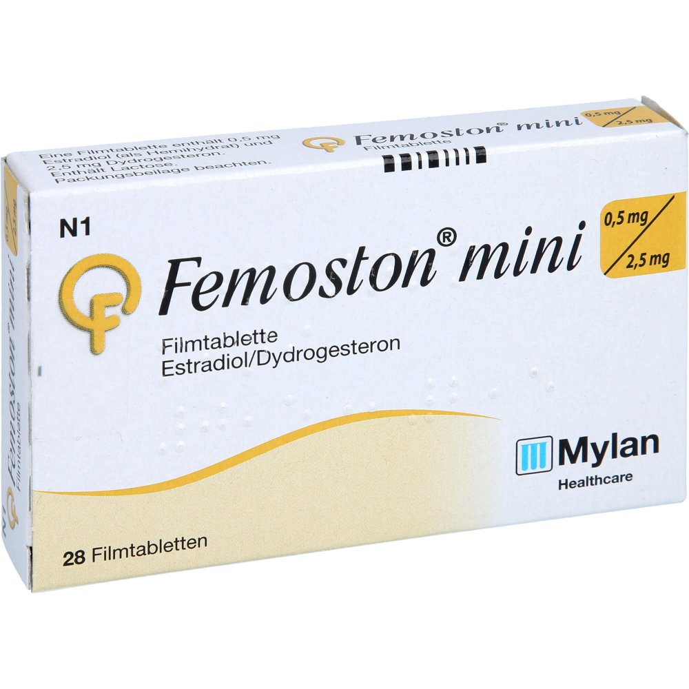Femoston mini 0,5 mg/2,5 mg Filmtabletten 28 stk