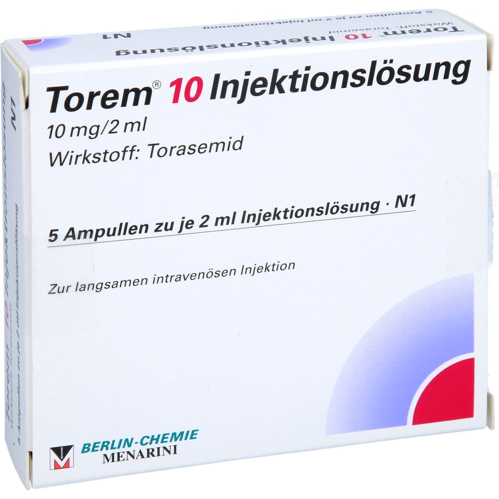 Torem 10 Injektionslösung 5X2 ml günstig bei apo.com