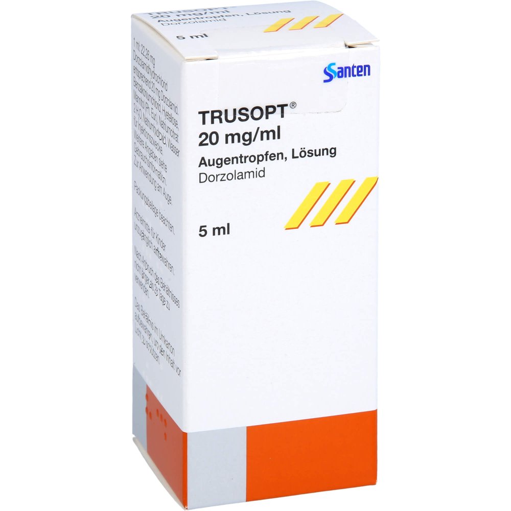 TRUSOPT 20mg/ml 5 ml günstig in der Online Apotheke apo.com bestellen