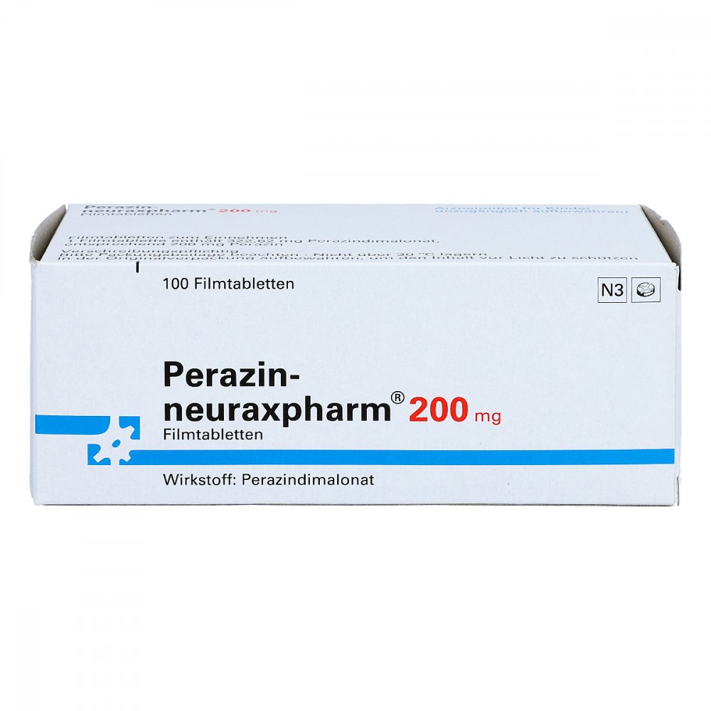 Perazin neuraxpharm 200 mg Filmtabletten 100 stk