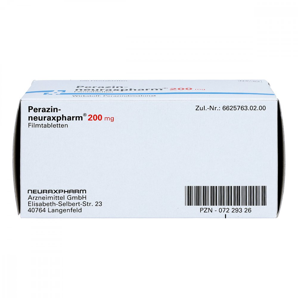 Perazin neuraxpharm 200 mg Filmtabletten 100 stk