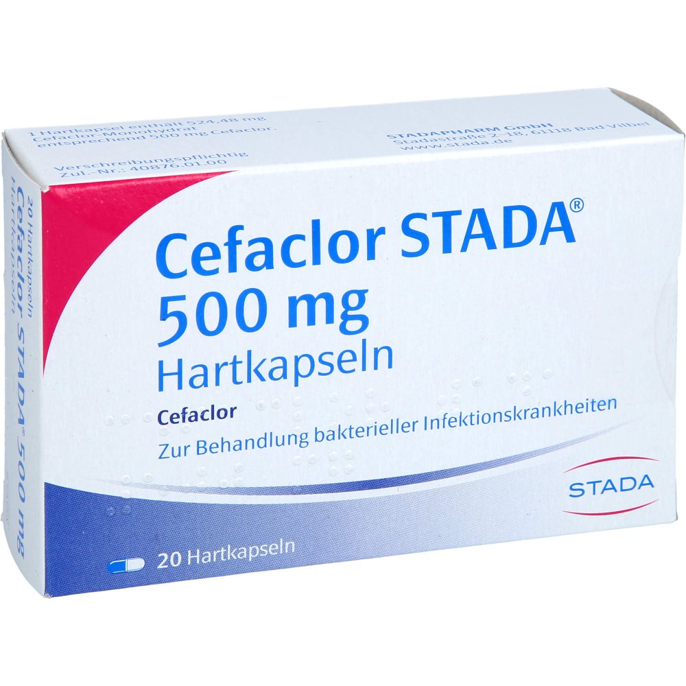 Cefaclor STADA 500mg 20 stk günstig bei apo.com