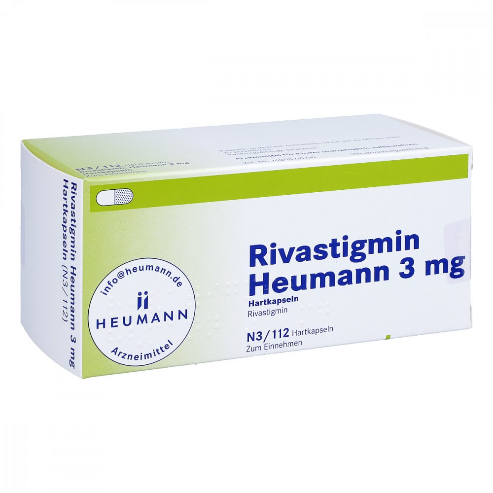 Rivastigmin Heumann 3 mg Hartkapseln 112 stk