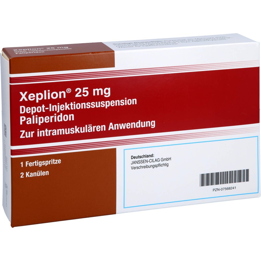Xeplion 25 mg Depot-injektionssusp.i.e.fertigspr. 1 stk