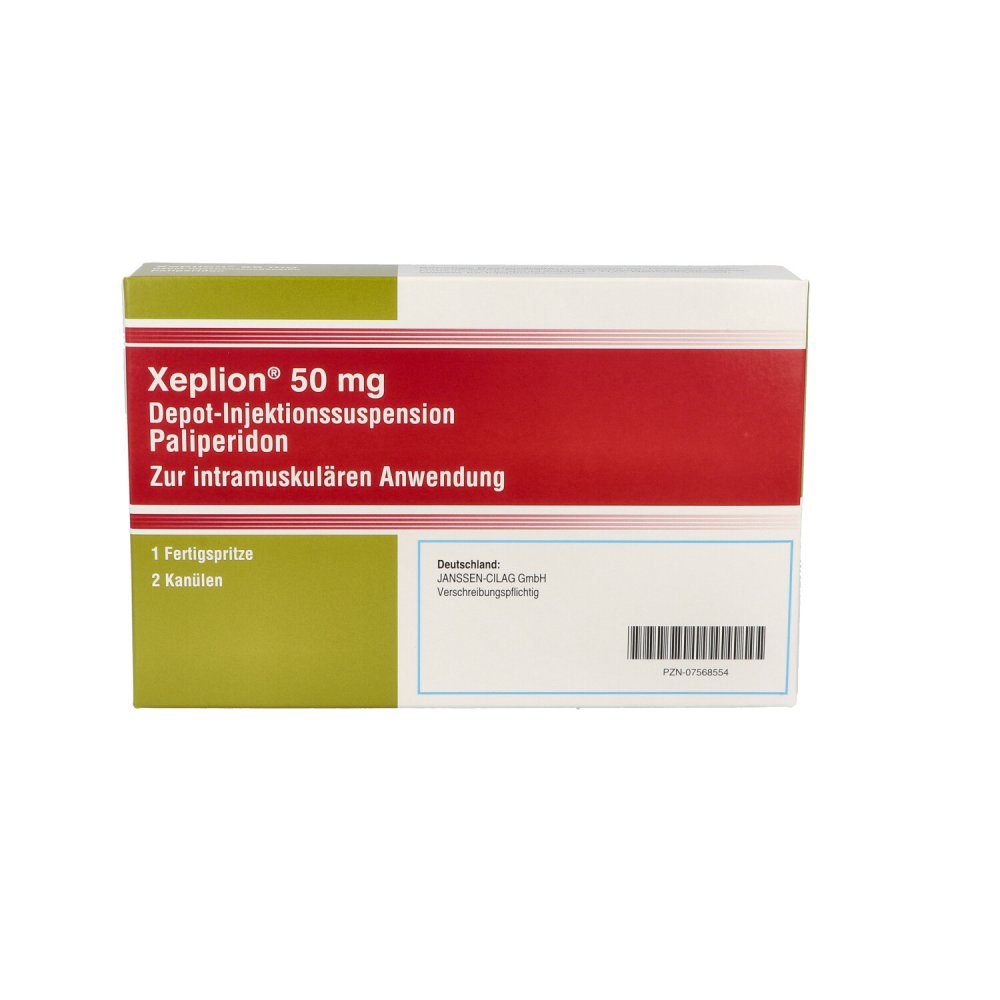 Xeplion 50 mg Depot-injektionssusp.i.e.fertigspr. 1 stk