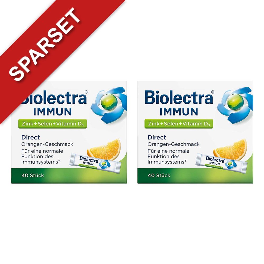 Biolectra Immun Direct Sticks 2x40 stk online kaufen