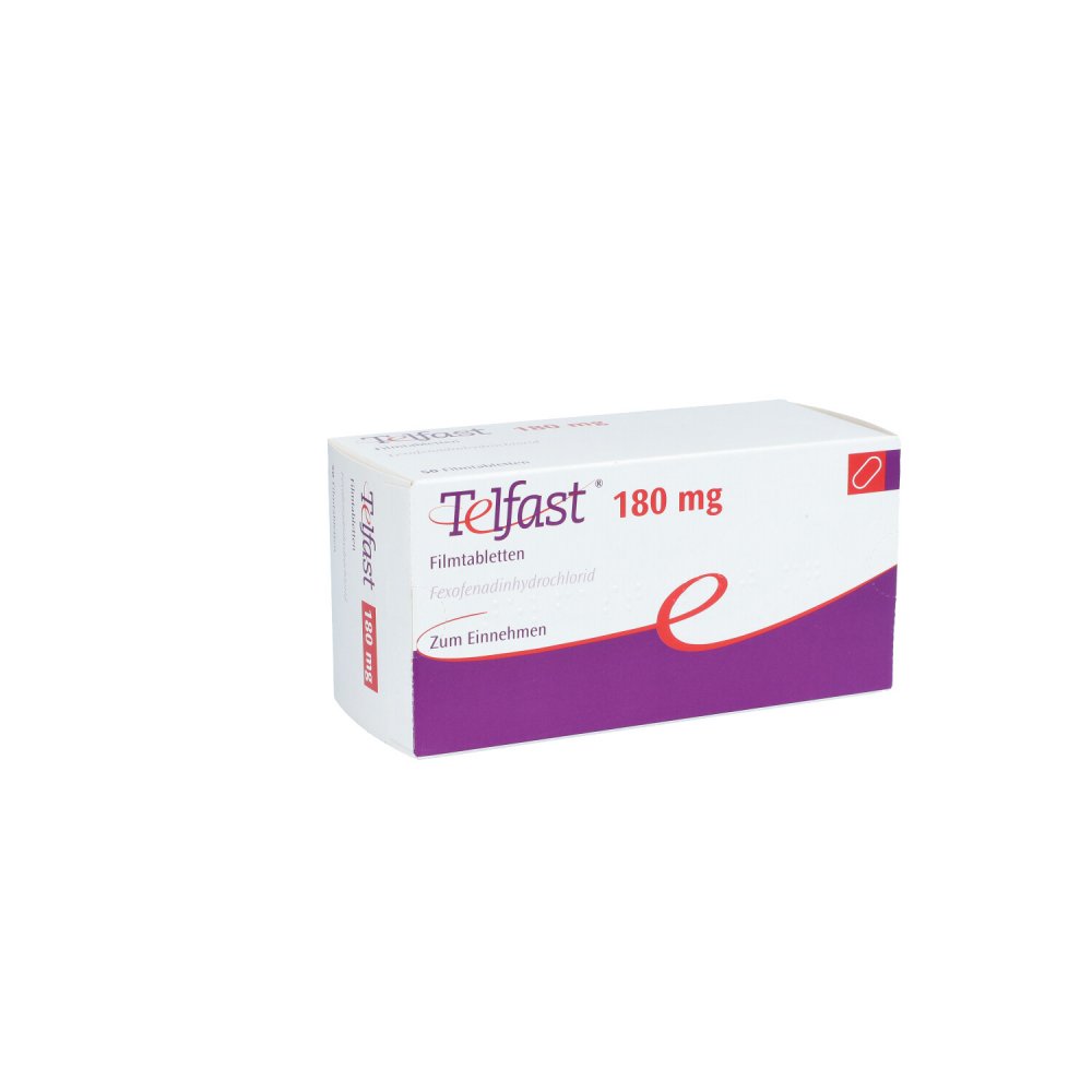 Telfast 180 mg Filmtabletten 50 stk günstig bei apo.com