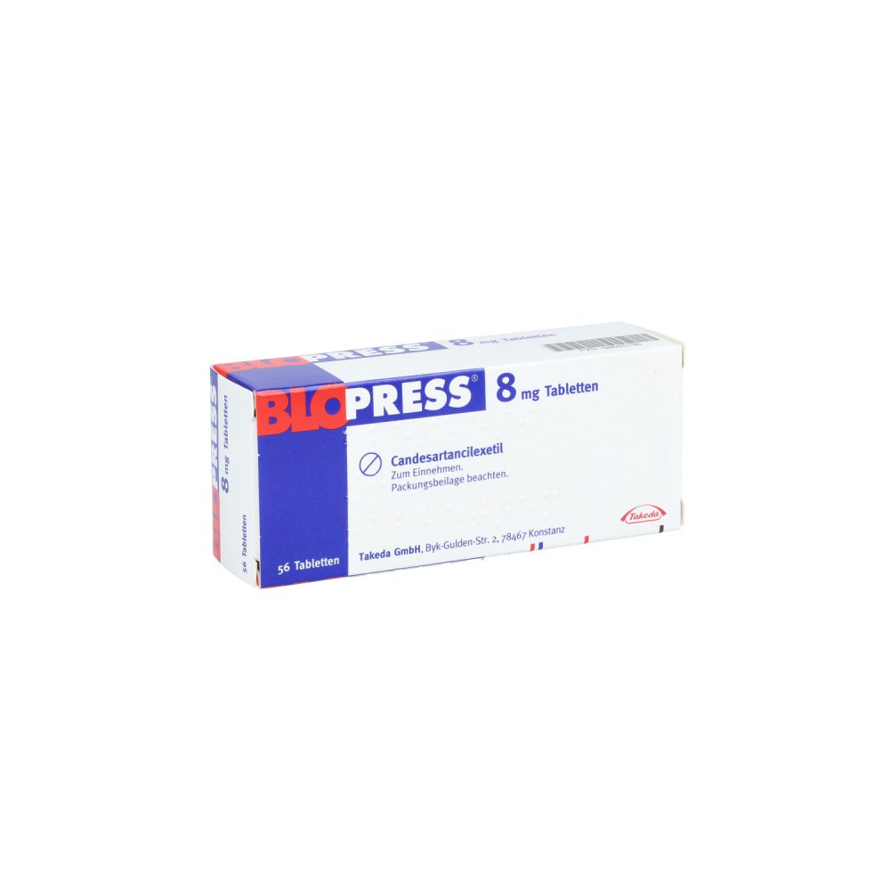 Blopress 8mg 56 stk günstig in der Online Apotheke apo.com bestellen