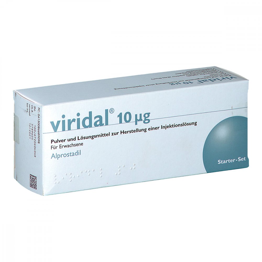 Viridal 10 [my]g Starter Set Applik.+ 2 Karpulen 1 Pck