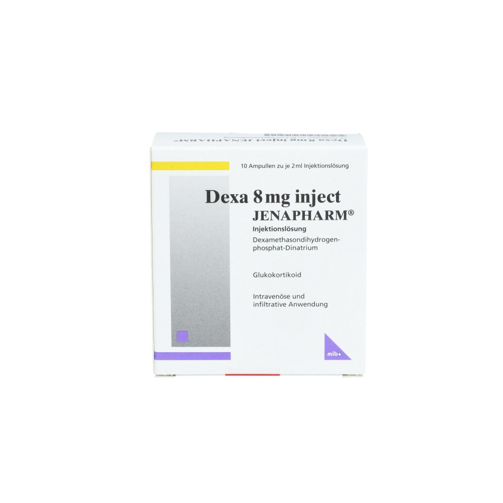 Dexa 8 mg Injekt Jenapharm Ampullen 10X2 ml