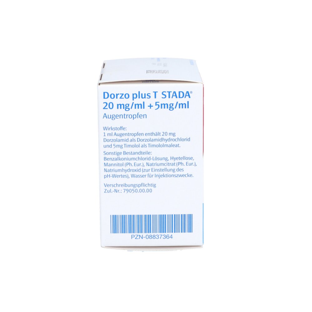 Dorzo plus T Stada 20mg/ml+5mg/ml Augentropfen 30 ml