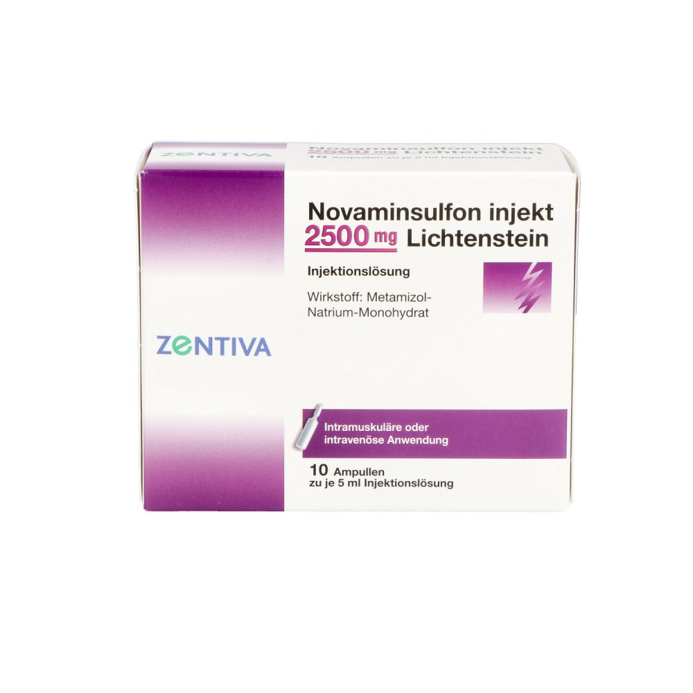 Novaminsulfon Injekt 2500 mg Injektionslösung 10X5 ml