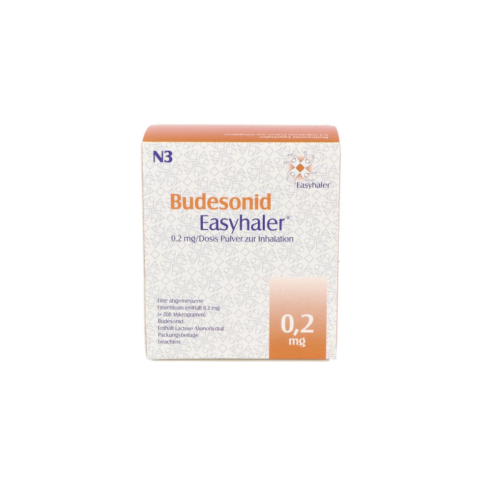 Budesonid Easyhaler 0,2 mg 200 Ed Inhalationspulv. 3 stk