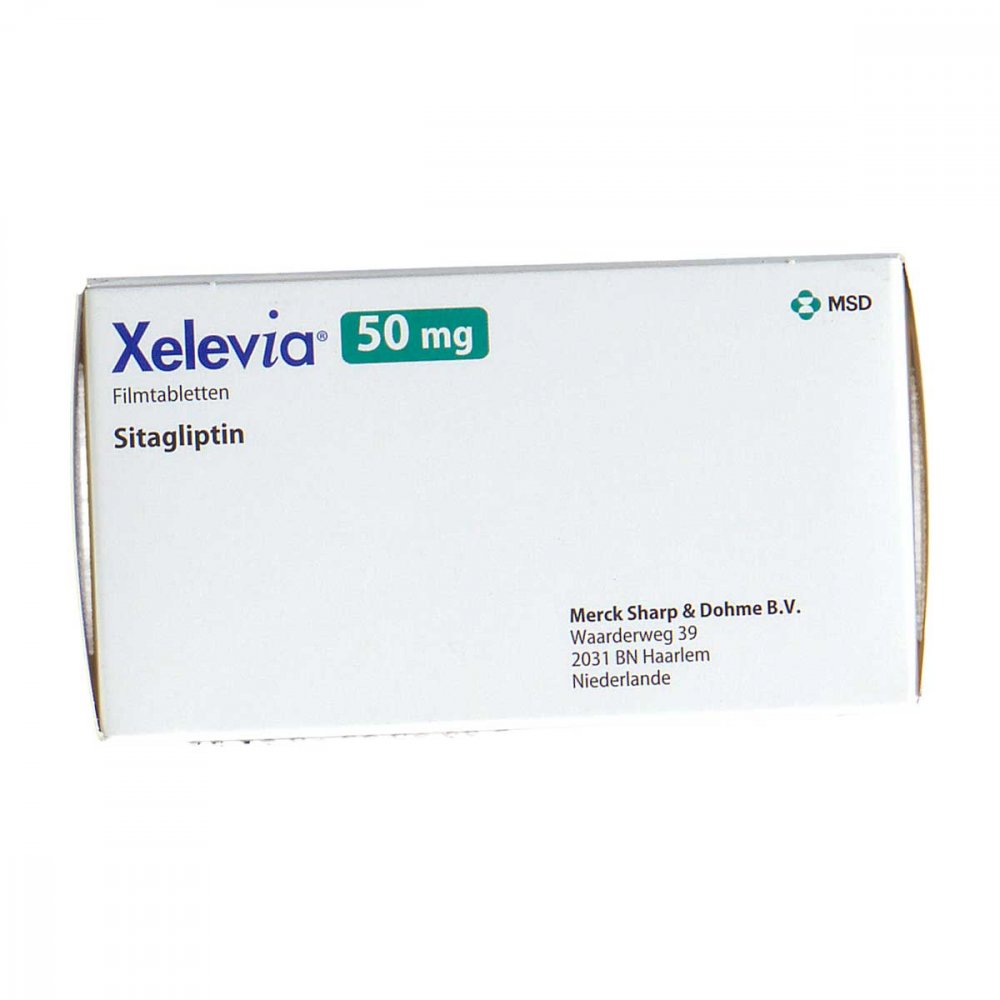 Xelevia 50mg 98 stk günstig in der Online Apotheke apo.com bestellen