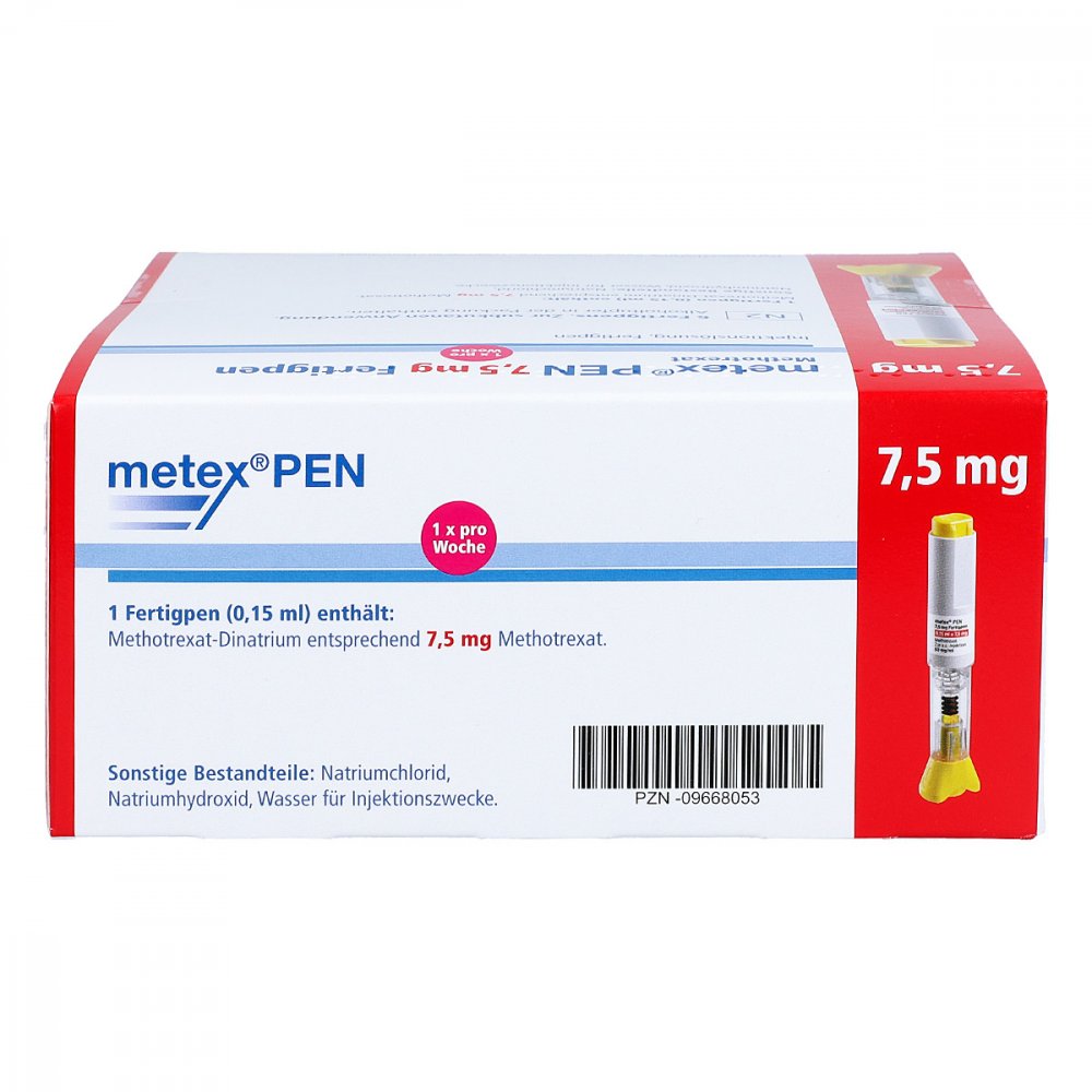Metex Pen 7,5 mg Injektionslösung i.e.Fertigpen 6 stk