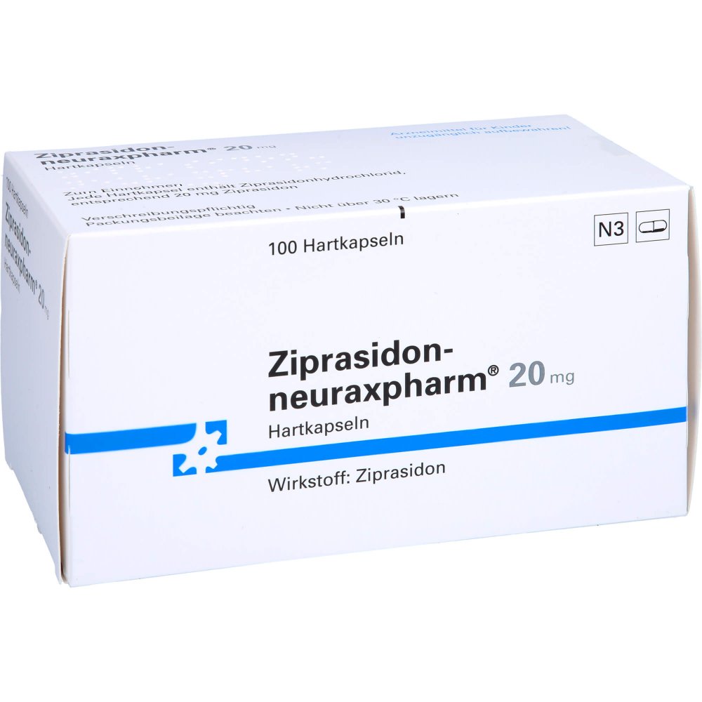 Ziprasidon-neuraxpharm 20 mg Hartkapseln 100 stk