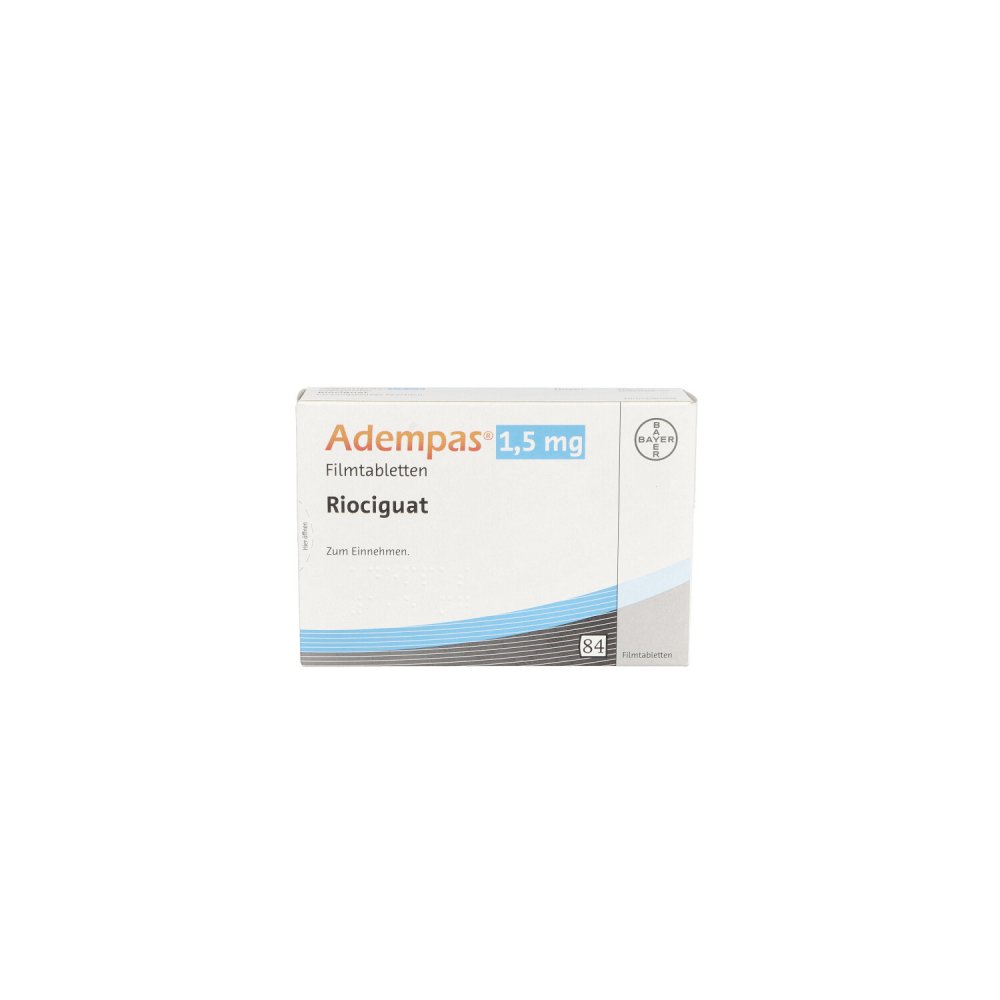 Adempas 1,5 mg Filmtabletten 84 stk günstig bei apo.com