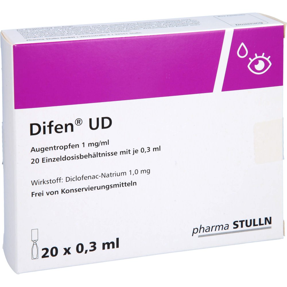 Difen Ud Augentropfen 20X0.3 ml günstig bei apo.com