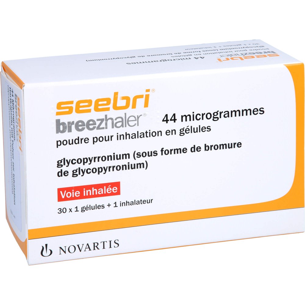 Seebri Breezhaler 44 Mikrogramm Hartkap.m.pul.z.in 30 stk