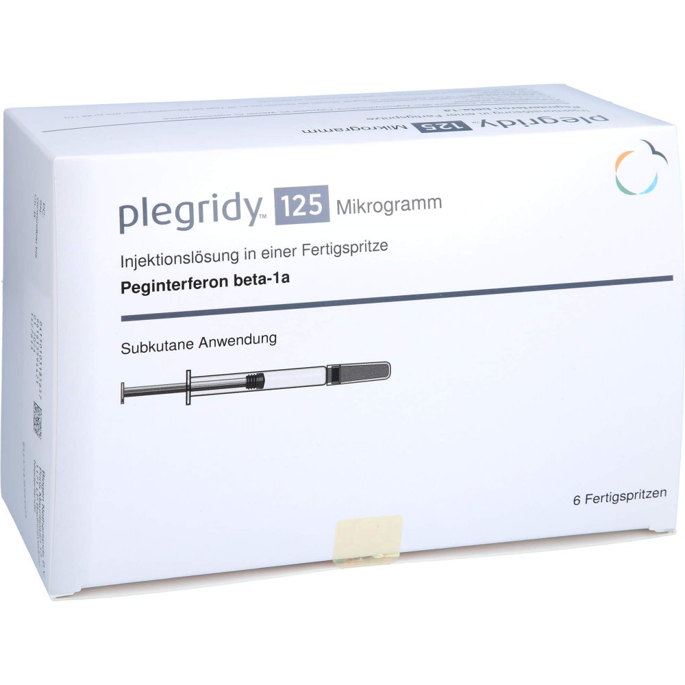 Plegridy 125 [my]g 3 Monat € injektionslsg.i.e.fertigs 6 stk