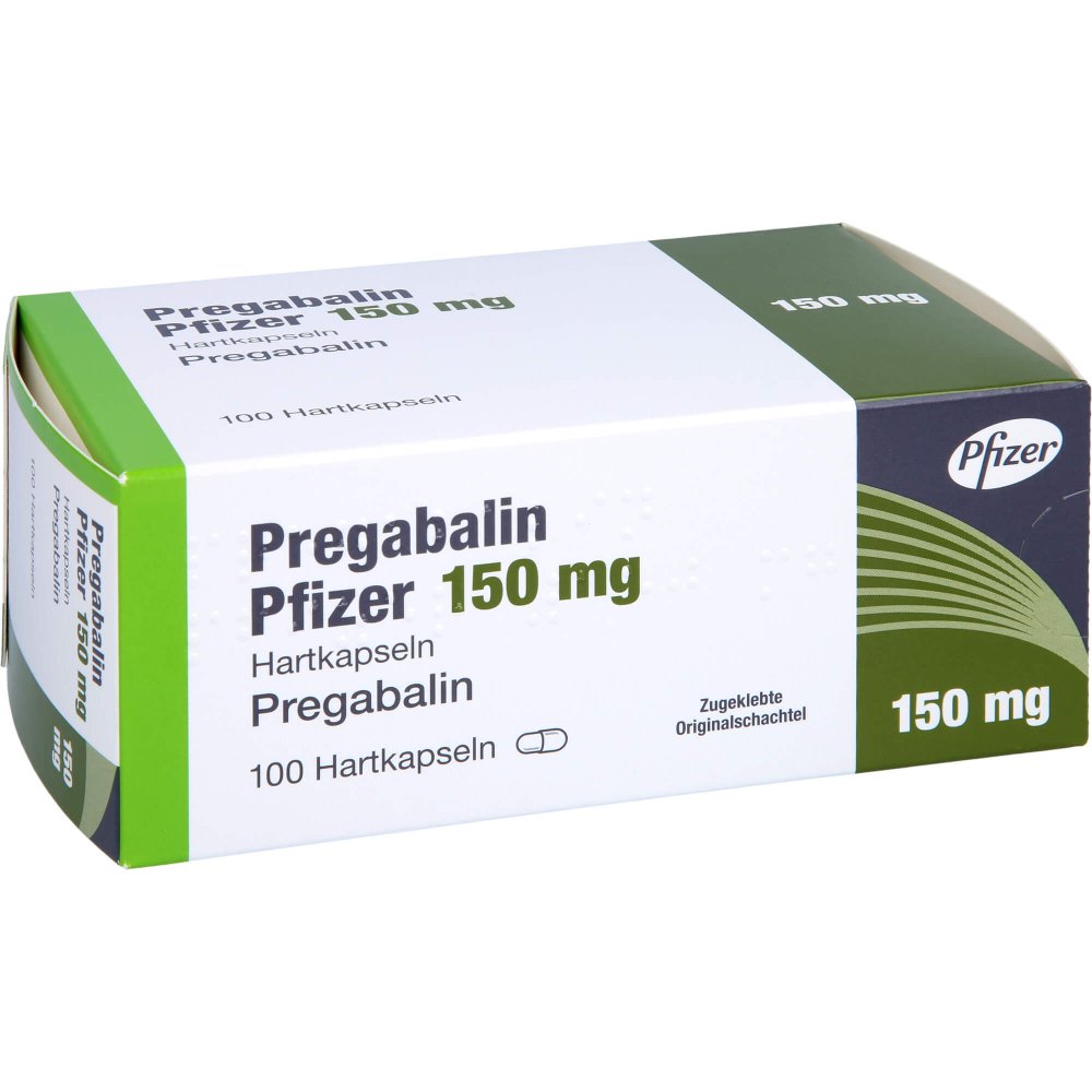 Pregabalin Pfizer 150 mg Hartkapseln 100 stk