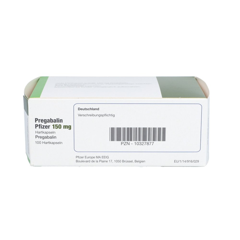 Pregabalin Pfizer 150 mg Hartkapseln 100 stk
