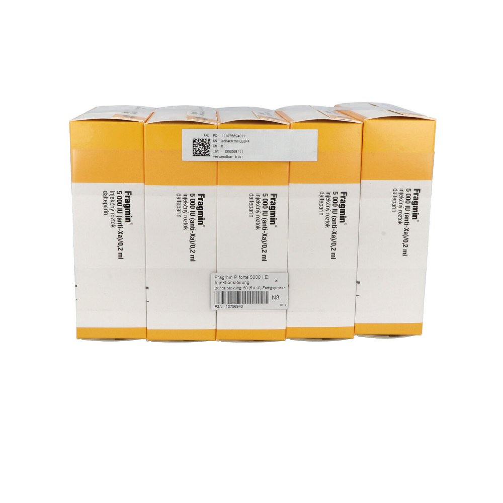 Fragmin P Forte 5000 internationale Einheiten 50 stk