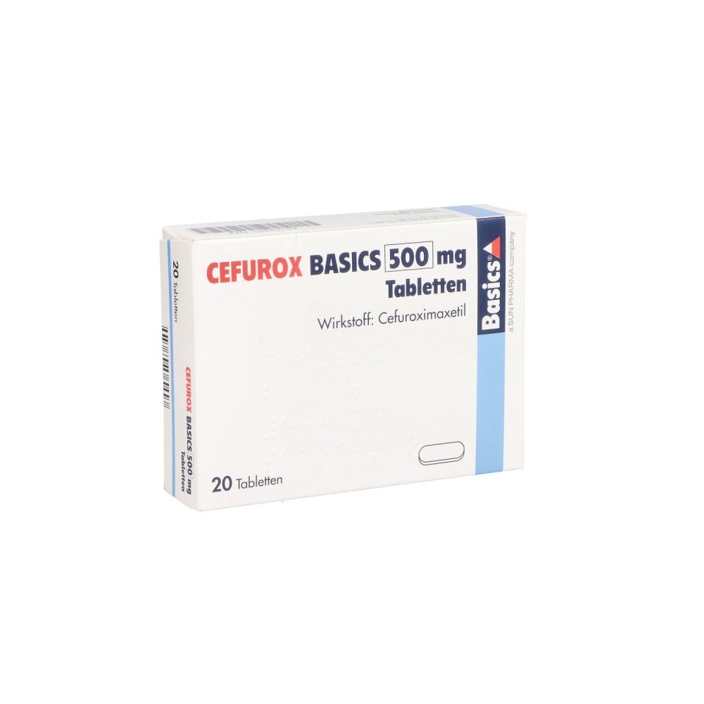 CEFUROX BASICS 500mg 20 stk günstig bei apo.com