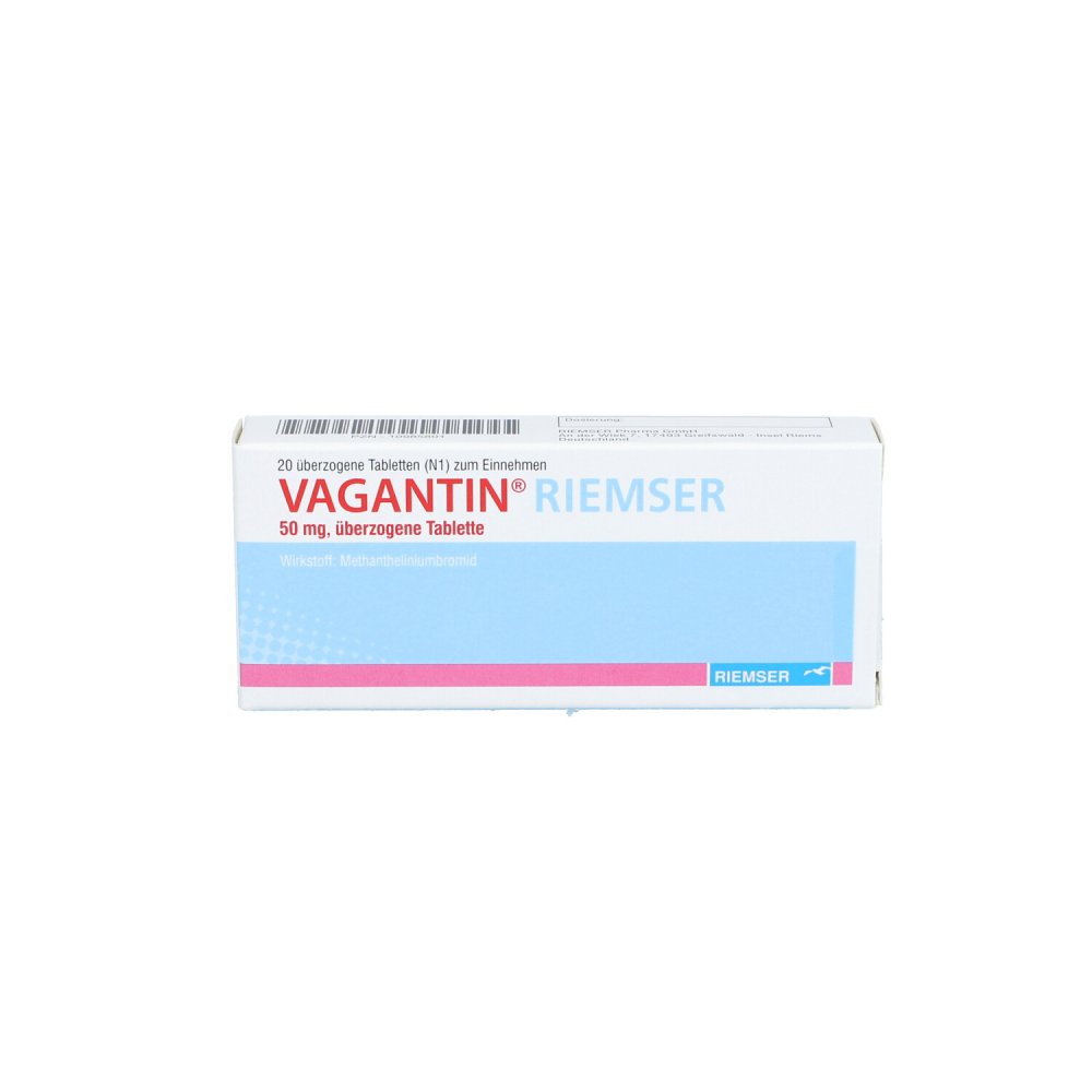 Vagantin Riemser 50 mg überzogene Tabletten 20 stk