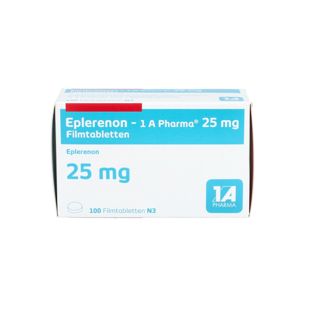 Eplerenon-1a Pharma 25 mg Filmtabletten 100 stk
