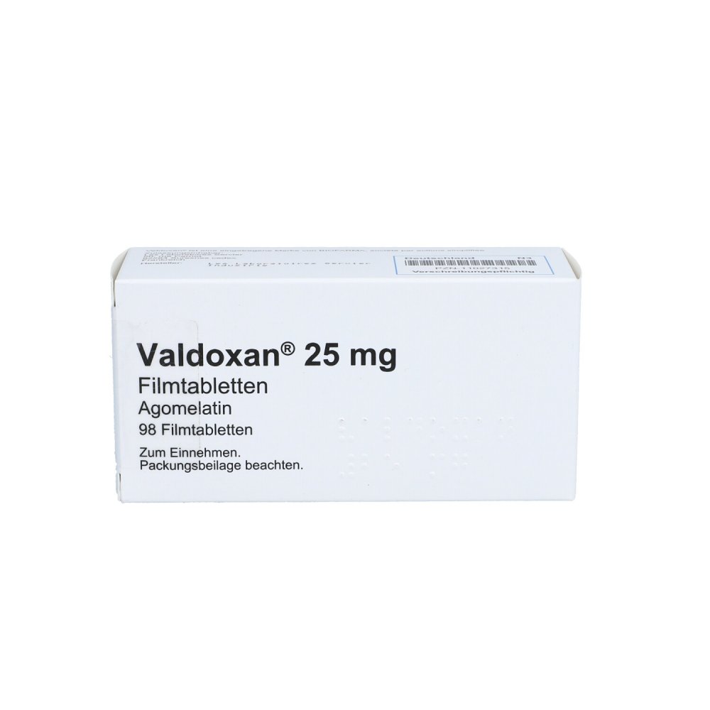 Valdoxan 25mg 98 stk günstig in der Online Apotheke apo.com bestellen