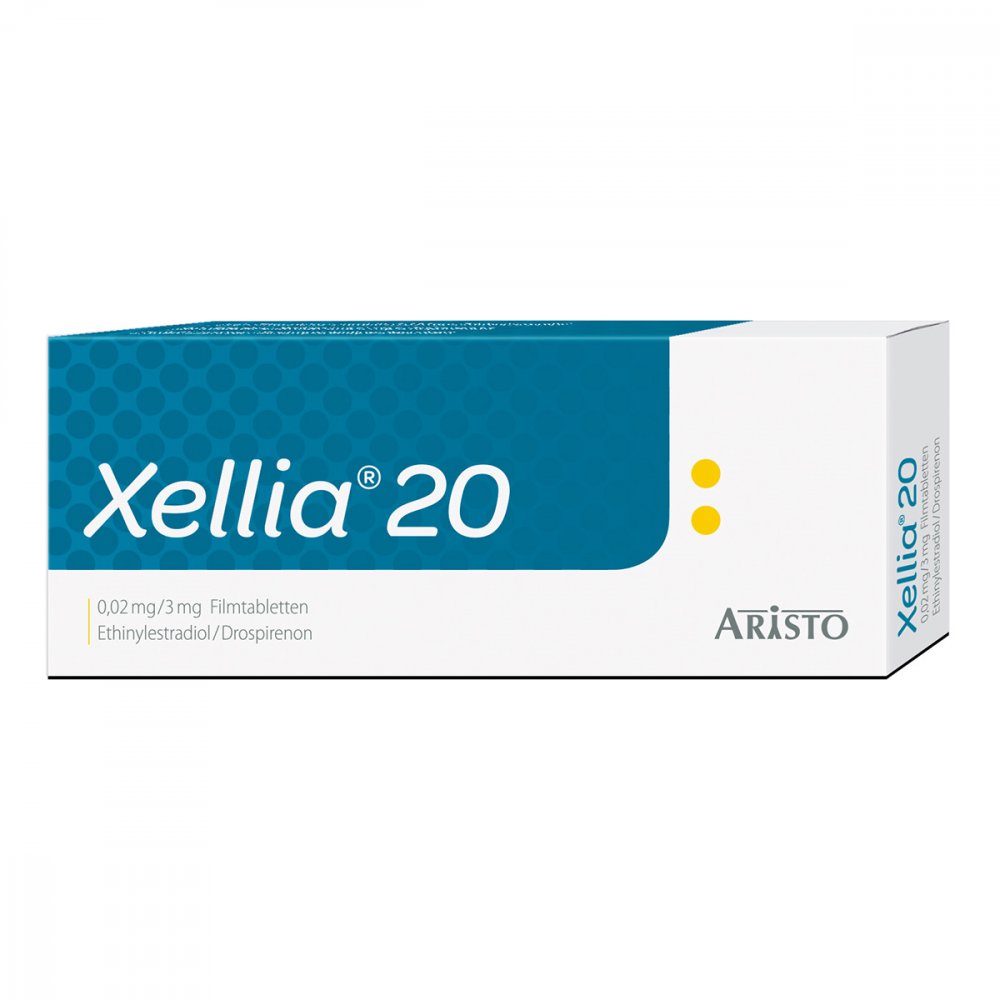 Xellia 20 0,02mg/3mg 63 stk günstig bei apo.com