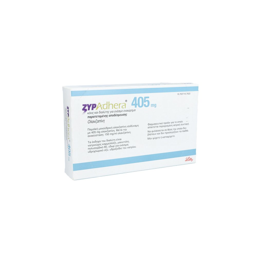 Zypadhera 405 mg Plv.+lsm.z.her.e.depot-inj.-susp. 1 Pck