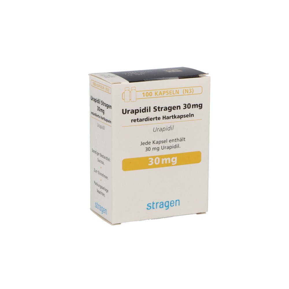 Urapidil Stragen 30 mg retardierte Hartkapseln 100 stk