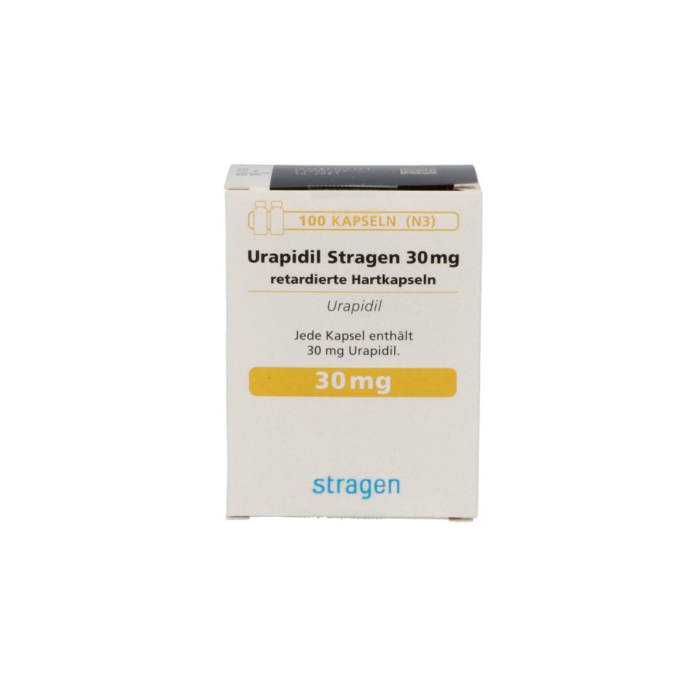 Urapidil Stragen 30 mg retardierte Hartkapseln 100 stk