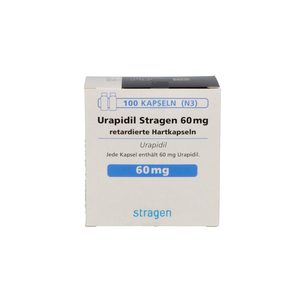 Urapidil Stragen 60 mg retardierte Hartkapseln 100 stk