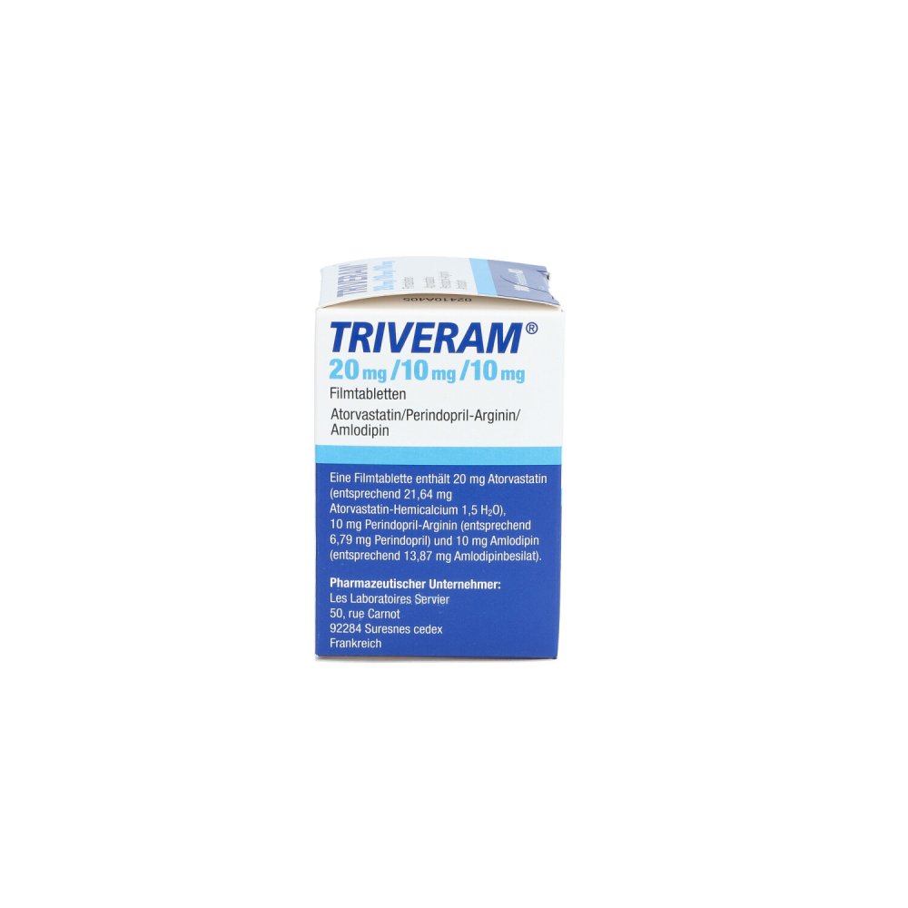 Triveram 20 mg/10 mg/10 mg Filmtabletten 100 stk