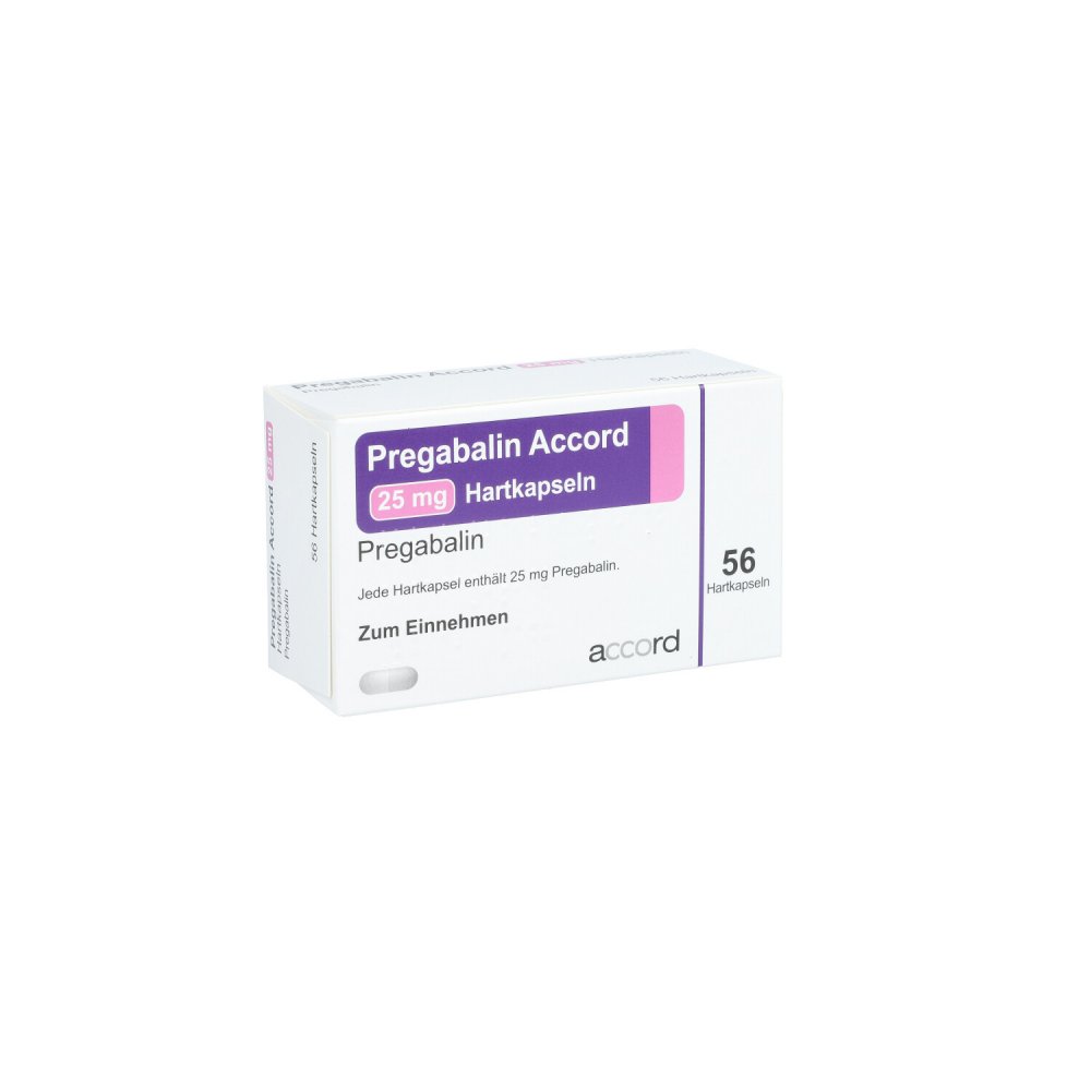 Pregabalin Accord 25 mg Hartkapseln 56 stk günstig bei apo.com